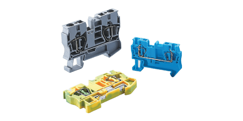 ST Series Din Rails Spring Clamp Terminal Blocks - Conex